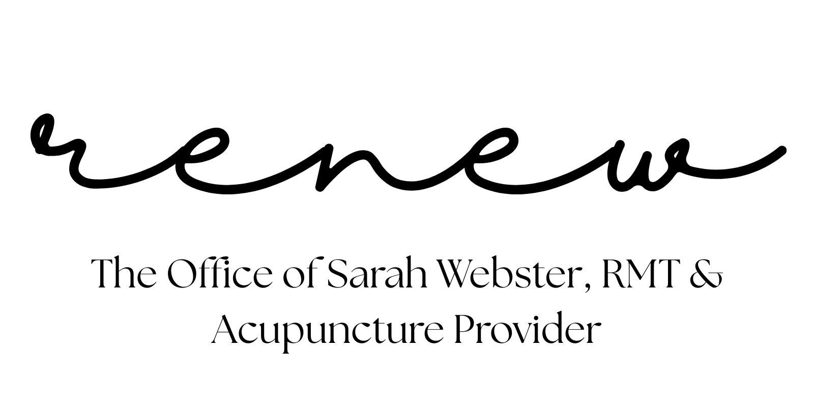 The Office of Sarah Webster, RMT